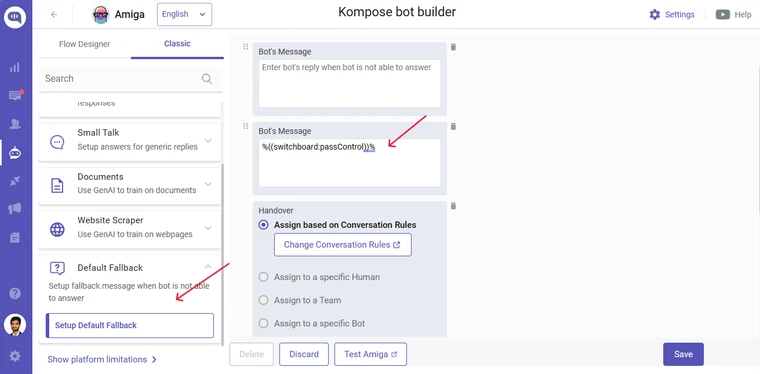 Sunshine Integration · Developer Docs | Kommunicate